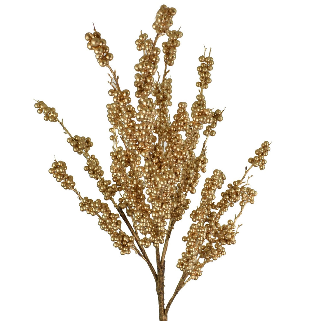 48” Royal Metallic Gold Berry Branch | XJ – David Christopher's